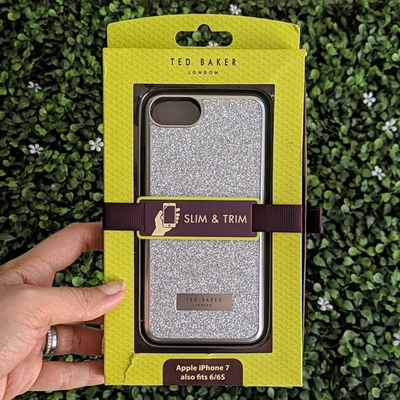 Ted Baker London | Accessories | Nwt Iphone 76s6 Silver Hard Cover Ted ...